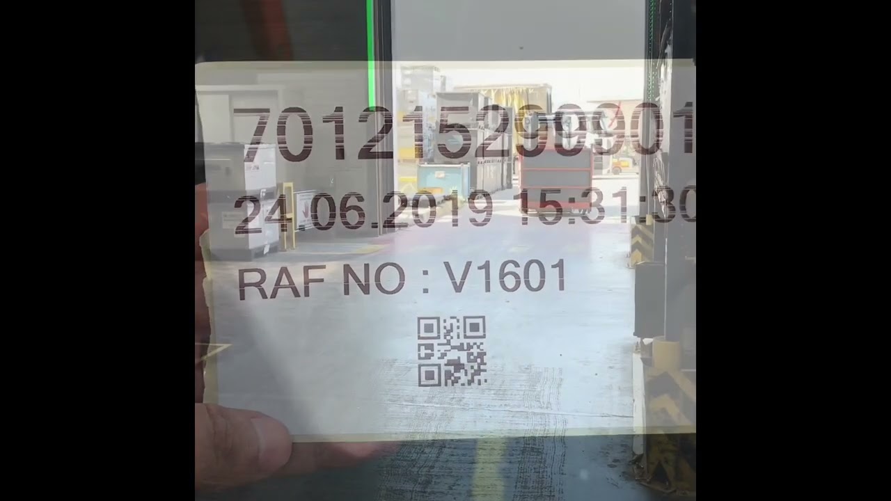 Material receiving procedure - YouTube