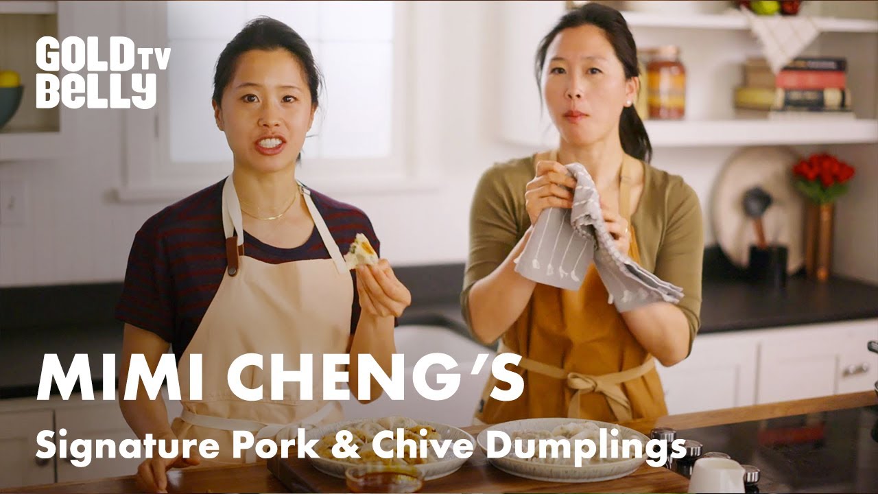 Making Mimi Cheng's Pork and Chive Taiwanese Dumplings - YouTube