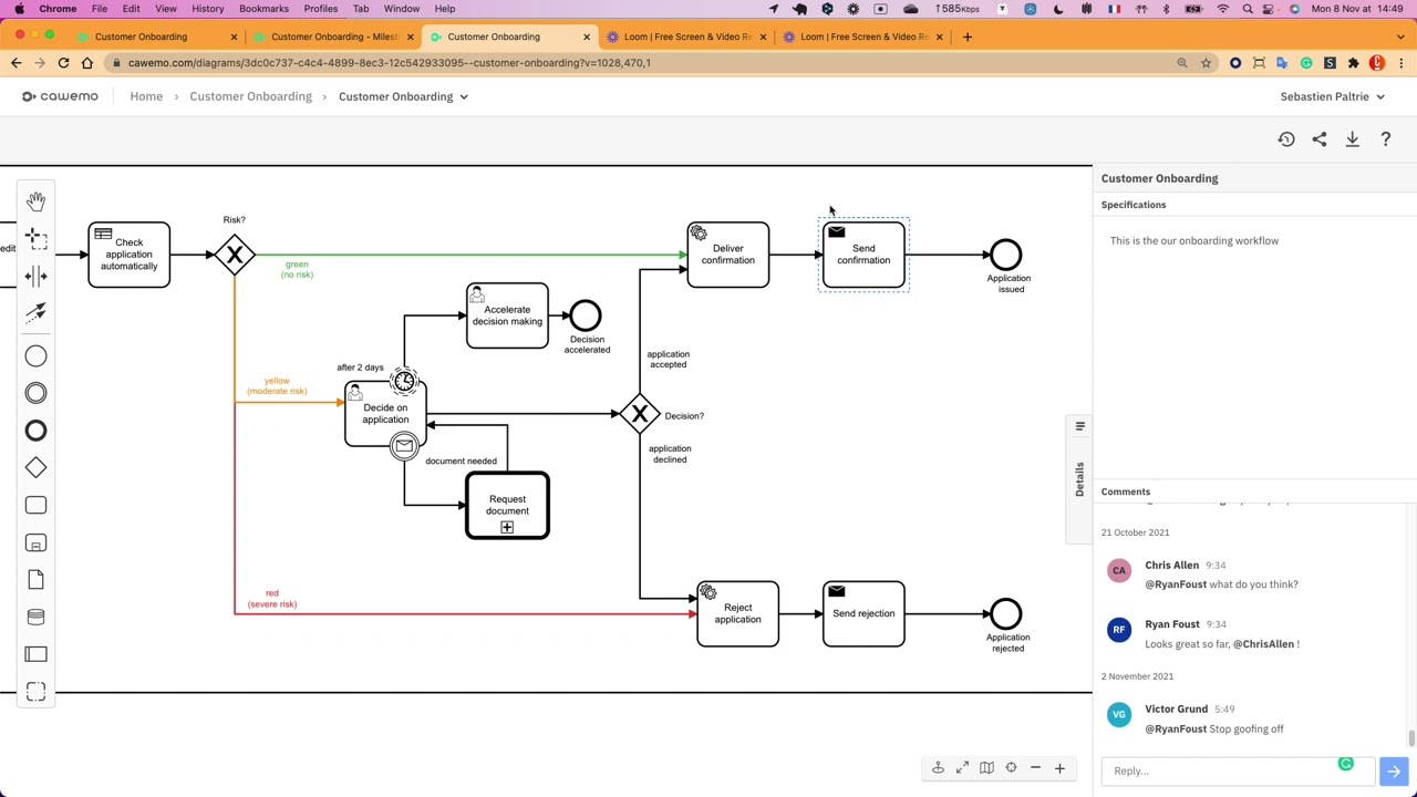 Camunda Automation Platform 7 Demo (French) - 3. Cawemo & Modeler - YouTube