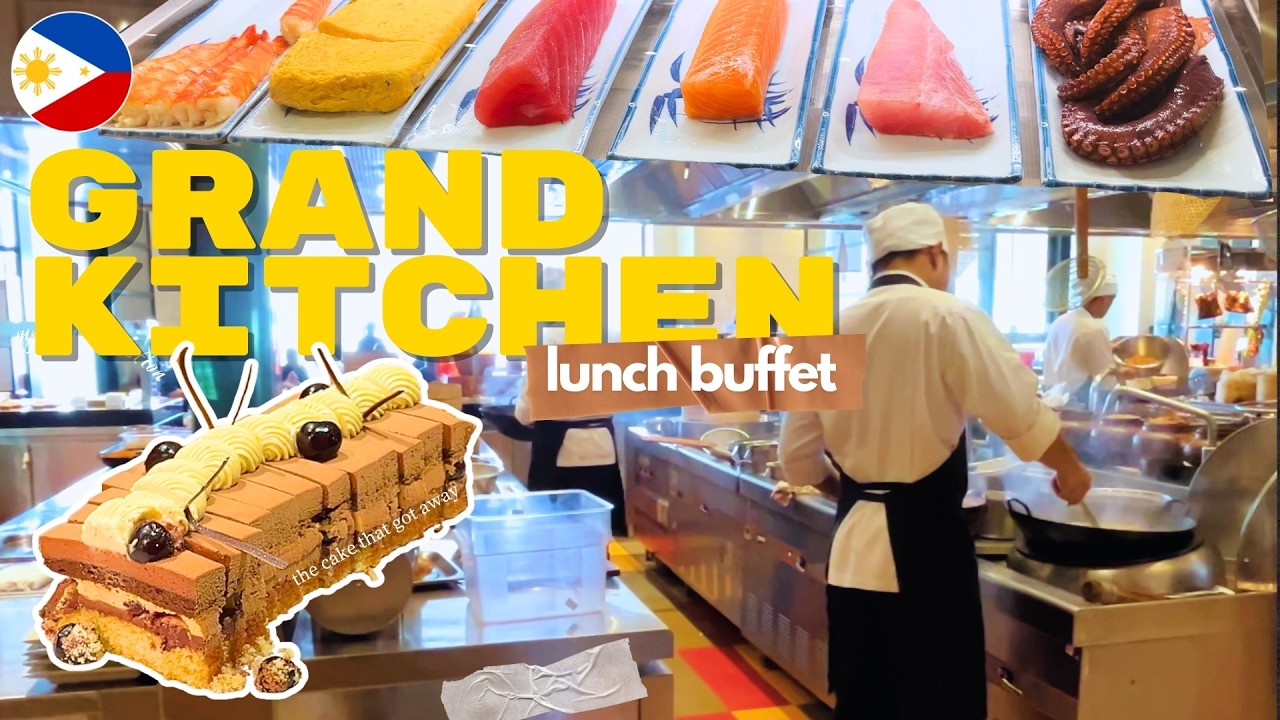 Grand Hyatt Manila’s Lunch Buffet - YouTube