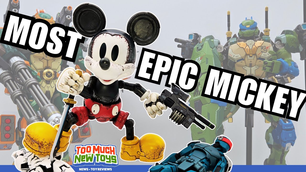 The PERFECT Mickey Figure is here - Mecha Mickey - YouTube