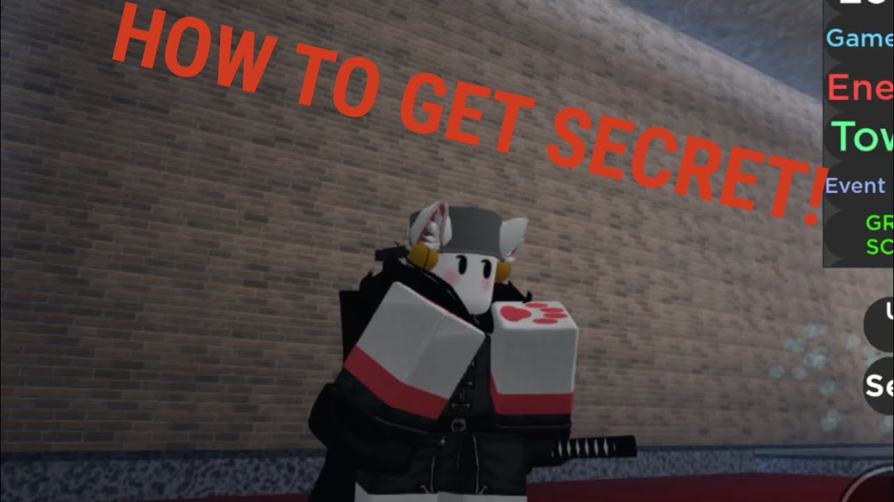 🔴 How to get the “Secret Character” IN Original TDS RP! 🔴 - YouTube
