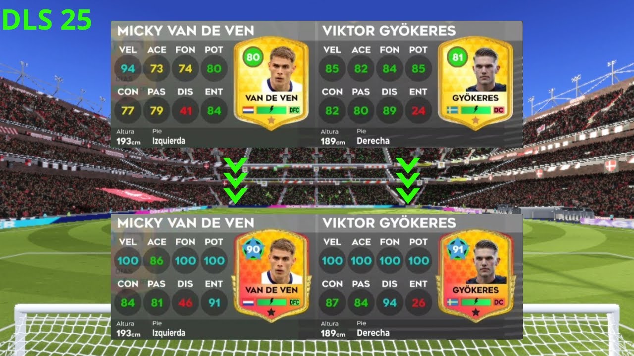 dls 25_Mejorando al máximo VIKTOR GYÖKERES y MICKY VAN DE VEN - YouTube