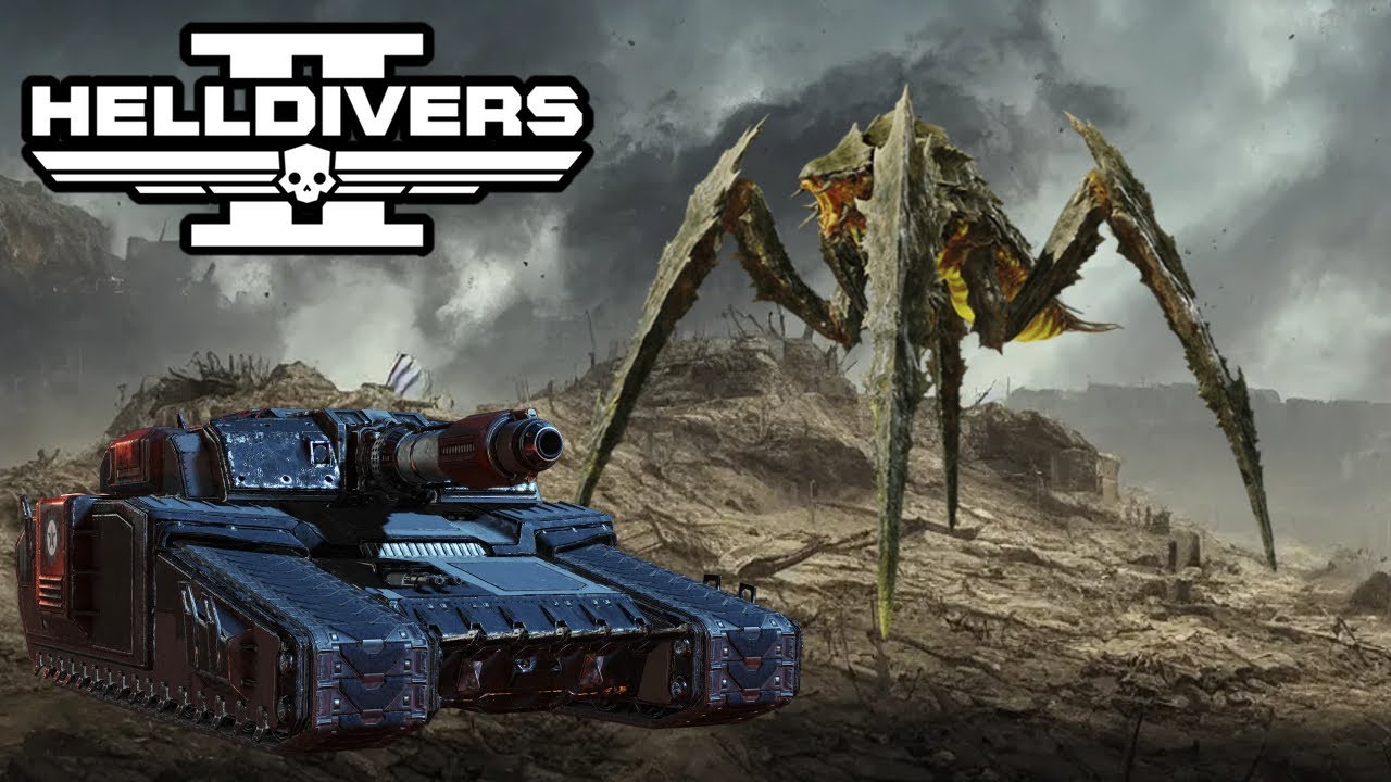 Helldivers 2: Fighting Terminators and Alien Bugs Pure Chaos #2 (Boss Battle) - YouTube