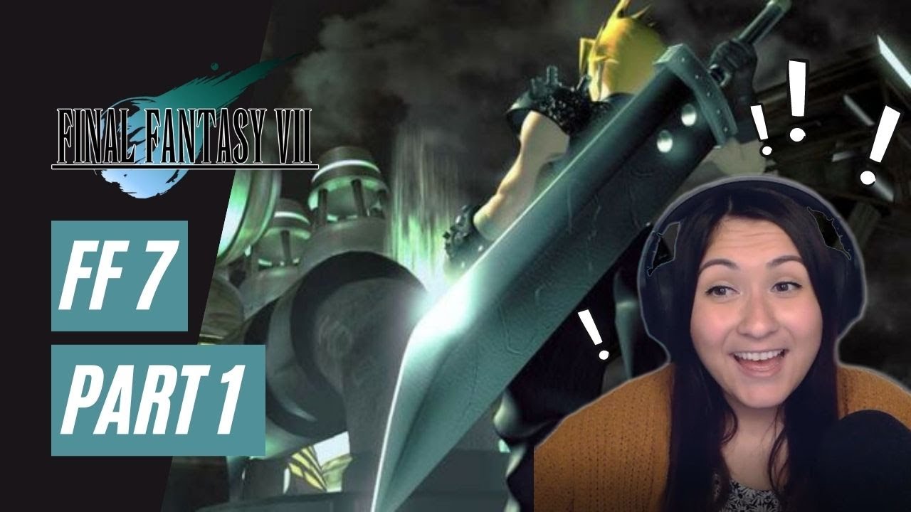 Starting My First Playthrough of Final Fantasy VII: FF7 Part 1 - YouTube