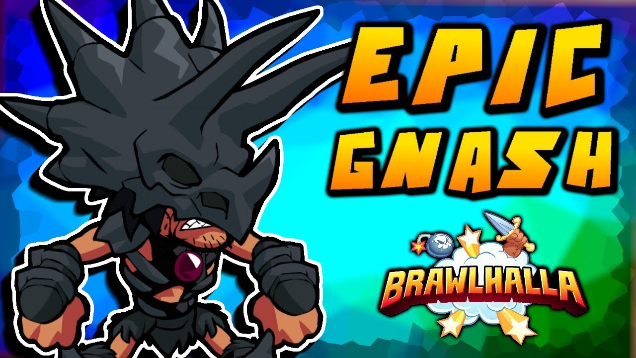 EPIC GNASH!! • 1v1s + 2v2s + RANKED • Brawlhalla Gameplay - YouTube