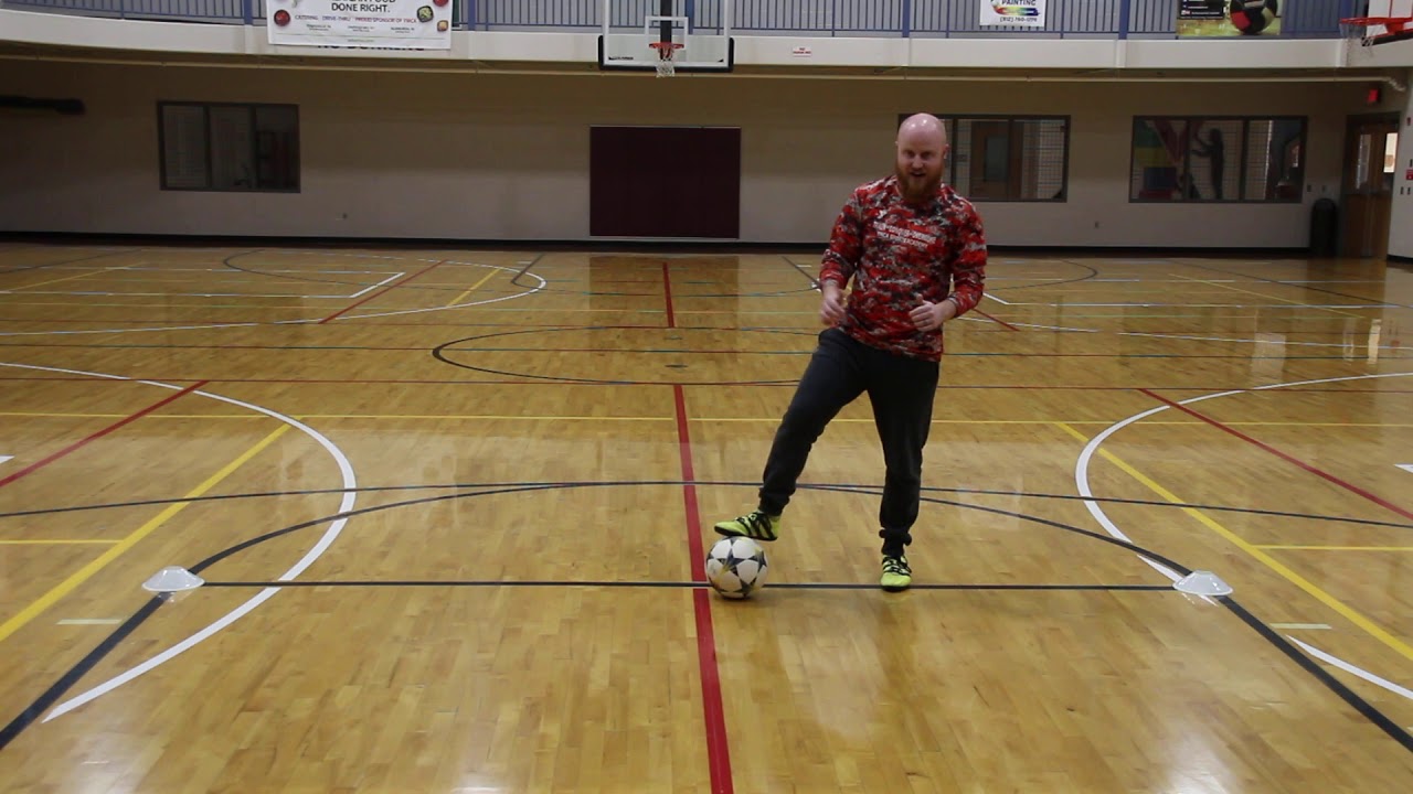 Out Step Cut Back Soccer Move - YouTube