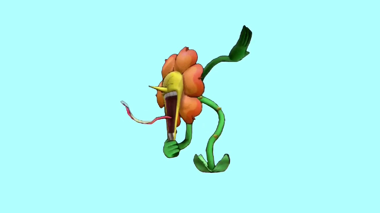 Cuphead flower boss - titomine