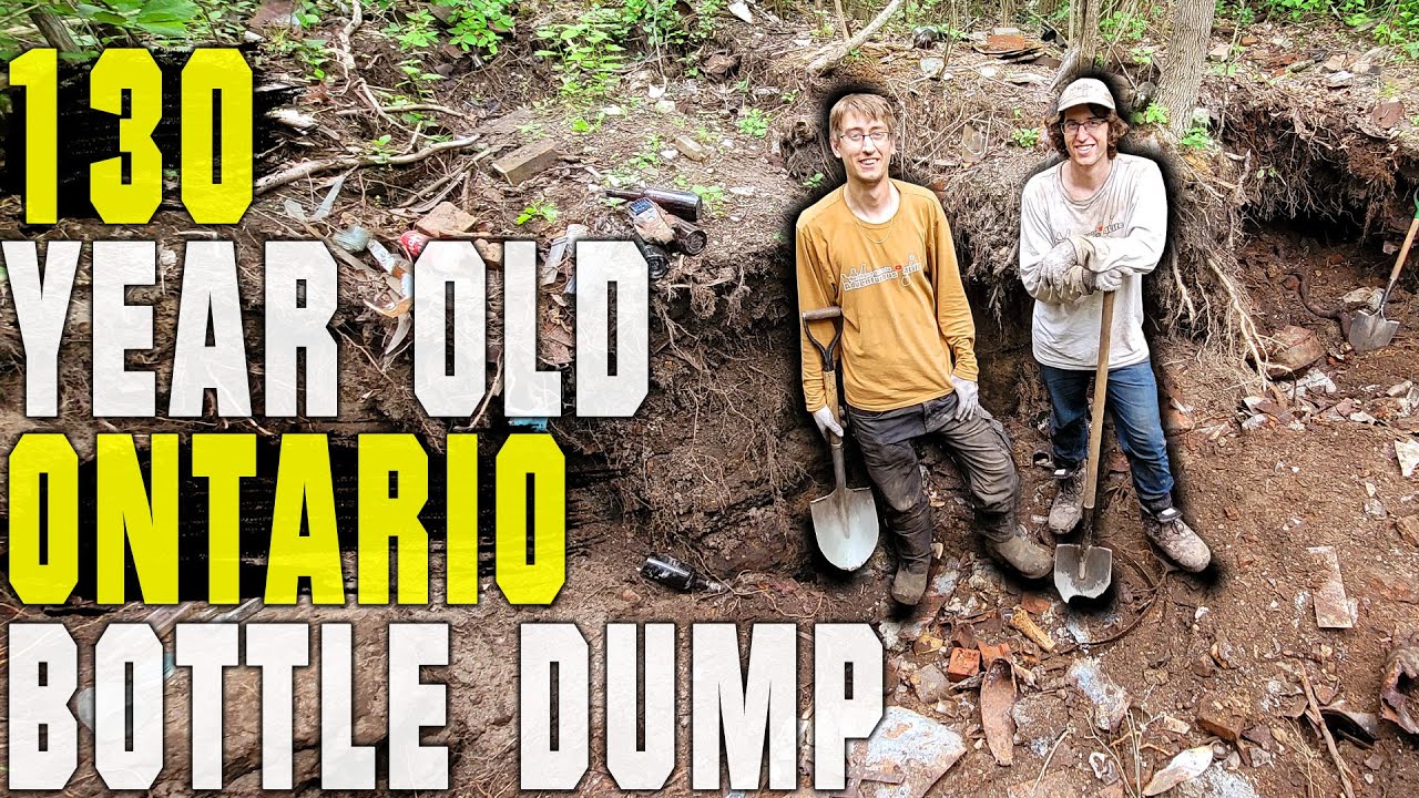 The Search For Valuable Garbage | Digging a 130+ Year Old Dump, South ...