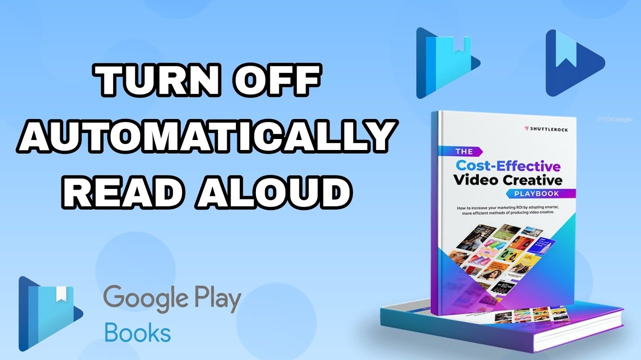 How To Turn Off Automatically Read Aloud On Google Play Books And ...