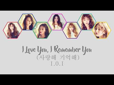 I Love you. I Remember you by I.O.I