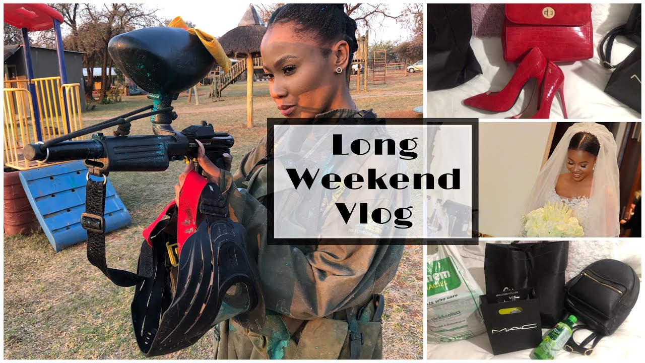 VLOG // Paintball // Shopping, Splurging and Haul // Bridal Makeup ...
