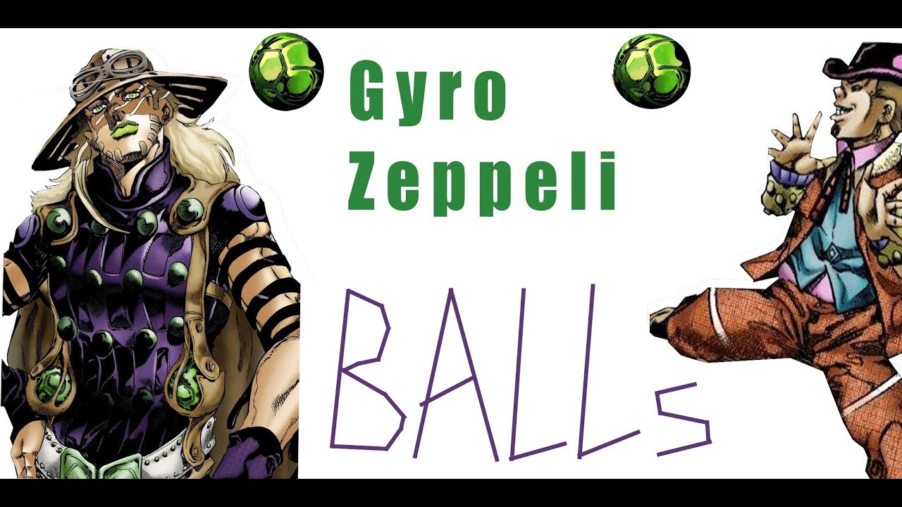 Gyro Zeppeli balls leitmotif (JoJo part 7) - YouTube