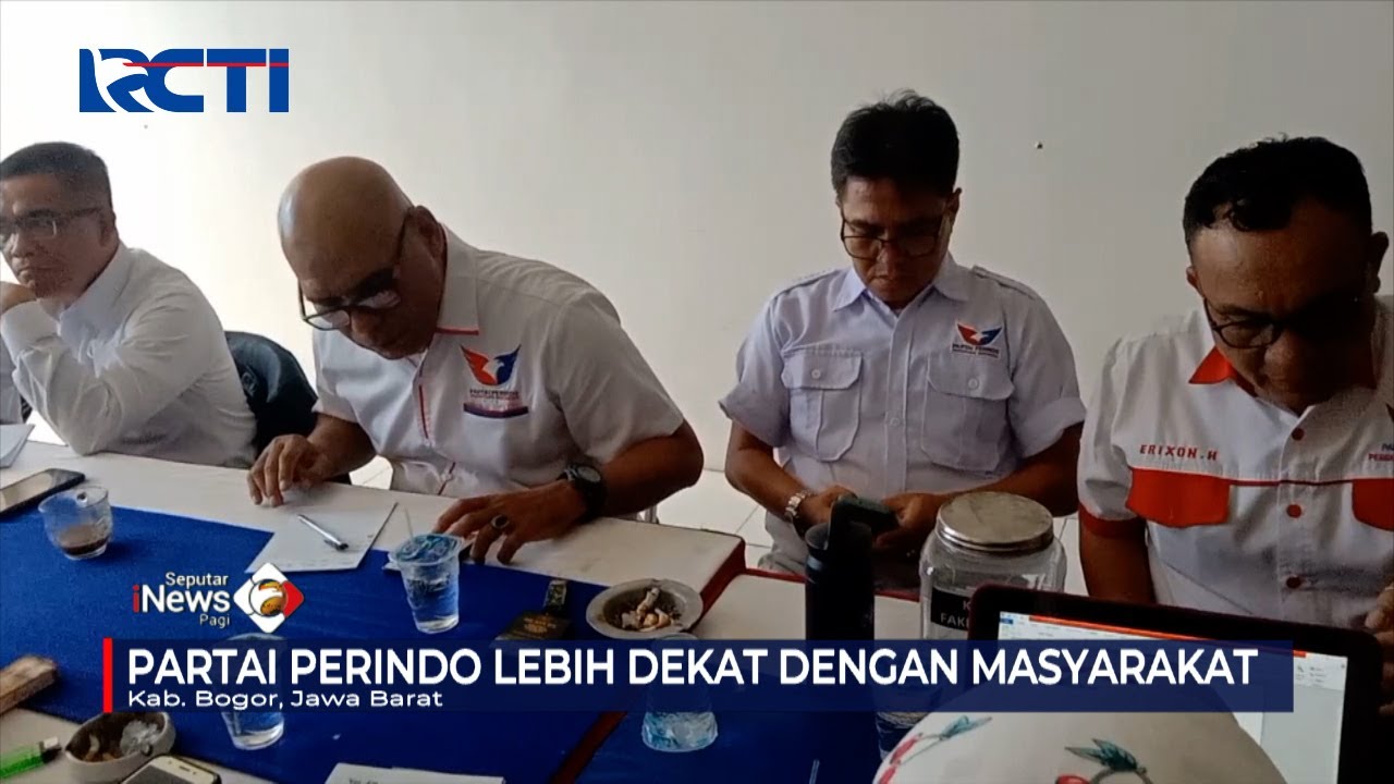 Konsolidasi Kader Partai Perindo Kabupaten Bogor #SeputariNewsPagi 10/ ...