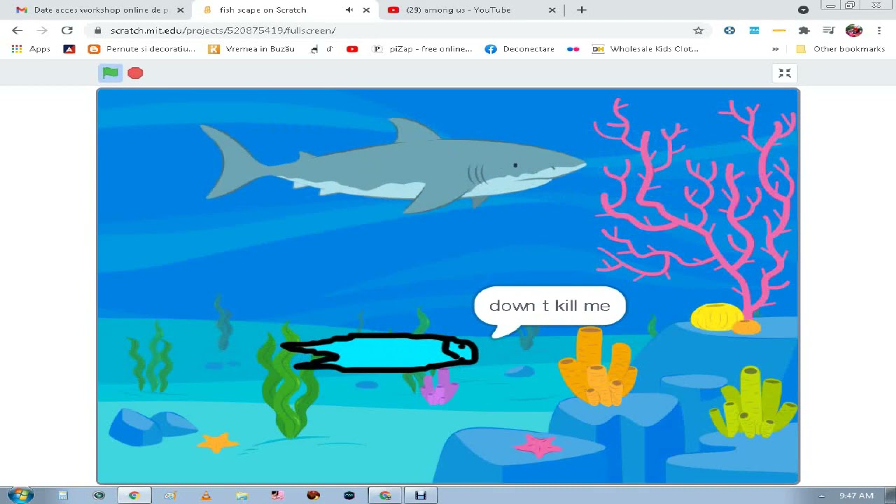 fish scape game for kids(original video) - YouTube