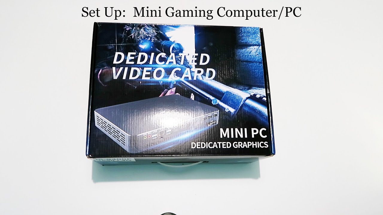 Set Up: Mini Gaming Computer/PC - Vickiie's Adventure - YouTube