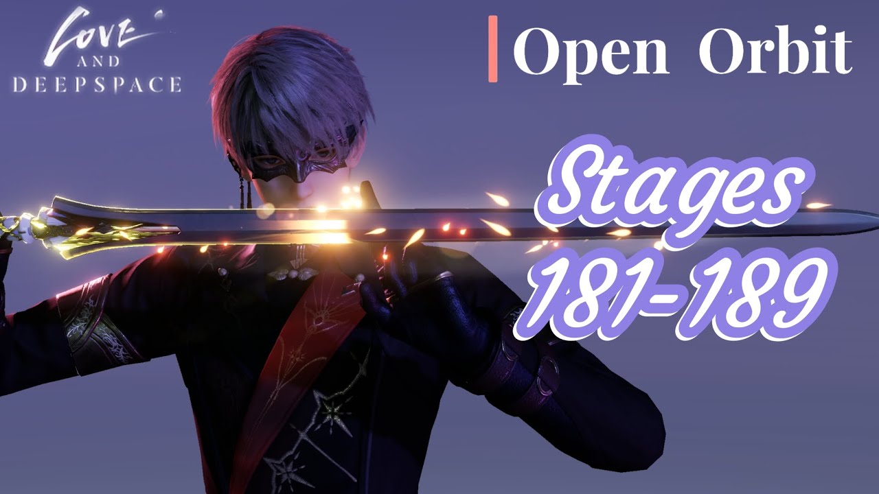 Love and Deepspace - Deepspace Trial: Open Orbit Stages 181 - 189 - YouTube