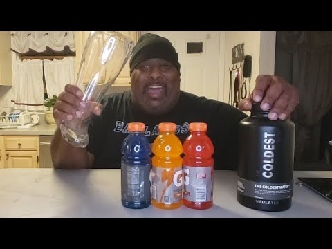 Fatty Chug's Gatorade Rainbow Chug Challenge - YouTube