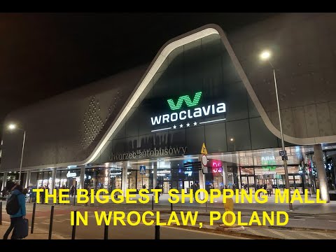 BIGGEST SHOPPING MALL IN WROCLAW CITY #Poland #Wroclaw #Shoppingvlog # ...