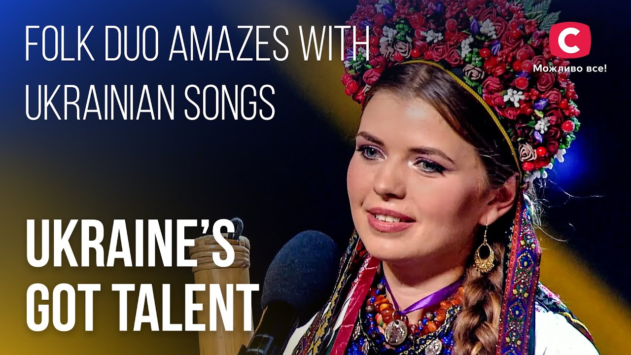 🎤Folk duo Vatra amazes with voices and Ukrainian songs – Ukraine's Got ...