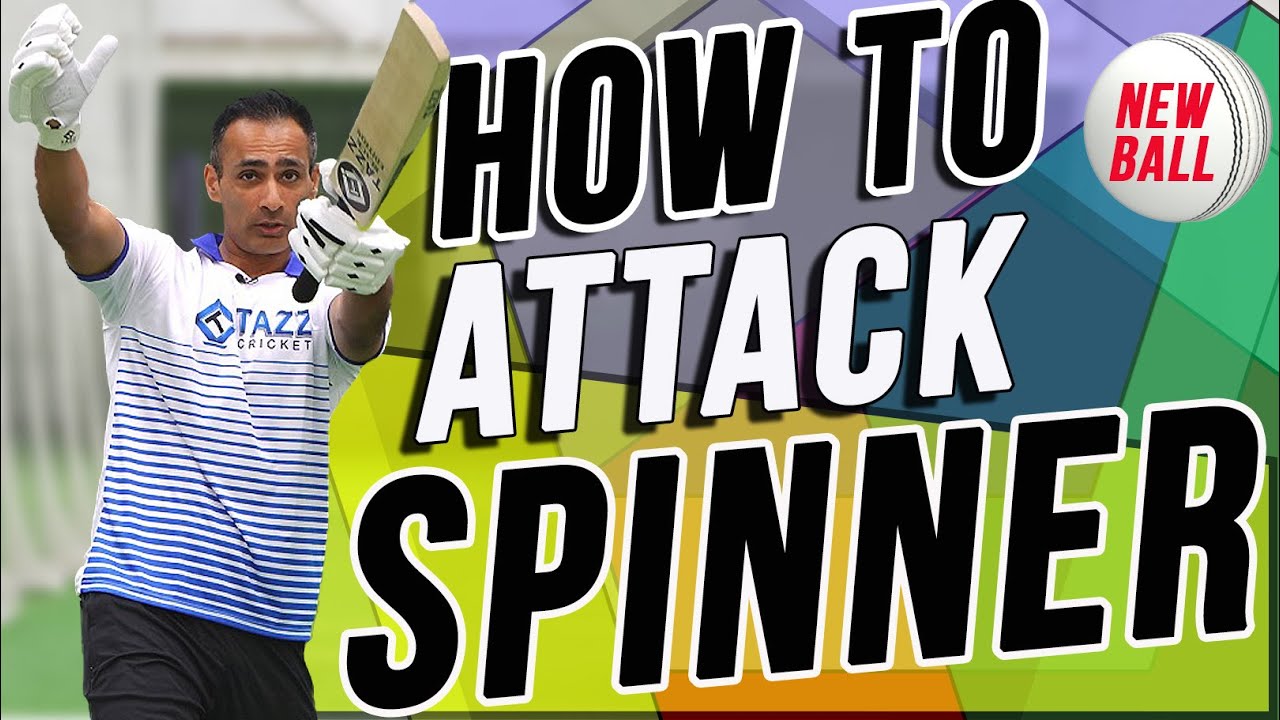 How to Attack Spinner with new ball technique | Cricket Master Class ...