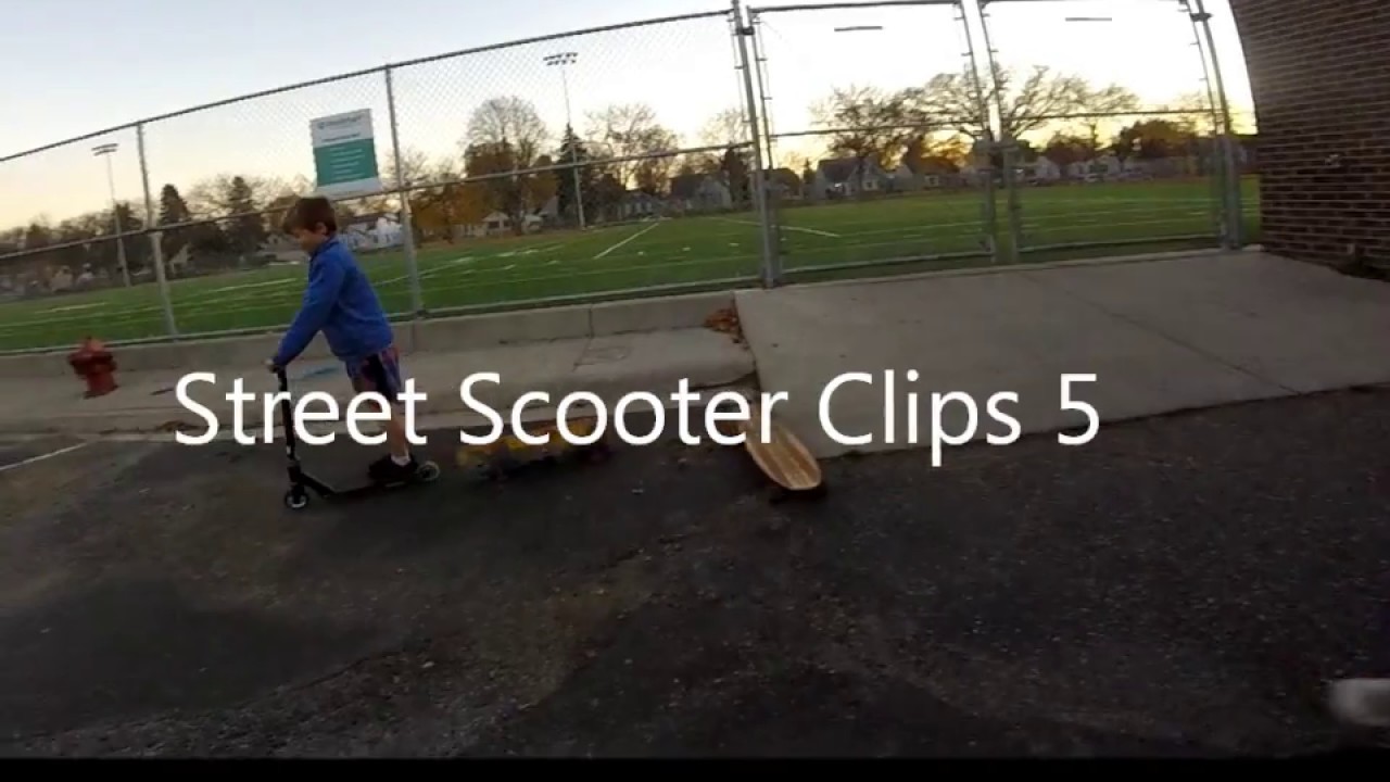 Street Scooter Clips 5 - YouTube