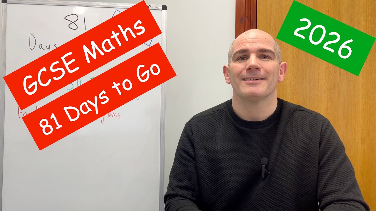 GCSE Maths 2026 Revision - 81 Days To Go - Corbettmaths - YouTube