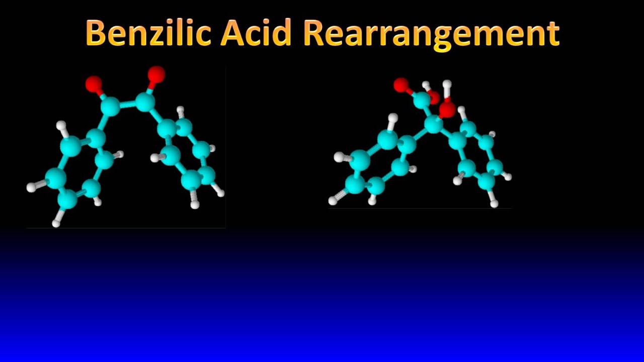 Benzilic Acid Rearrangement - YouTube