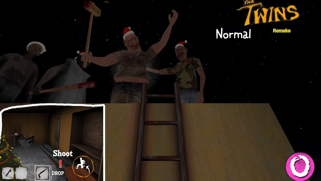 The twins remake normal mode (with grandpa shotgun) - YouTube