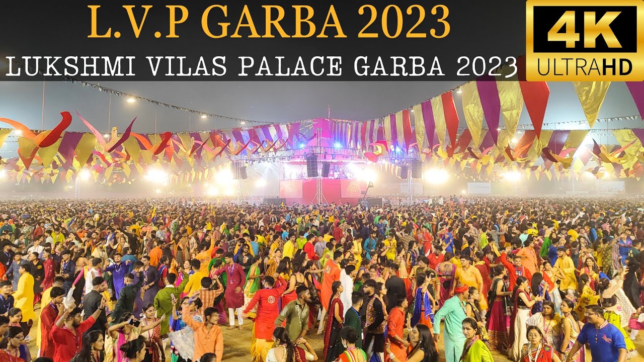 Lukshmi Vilas Palace Garba 2023 | LVP Garba 2023 | Vadodara Garba ...