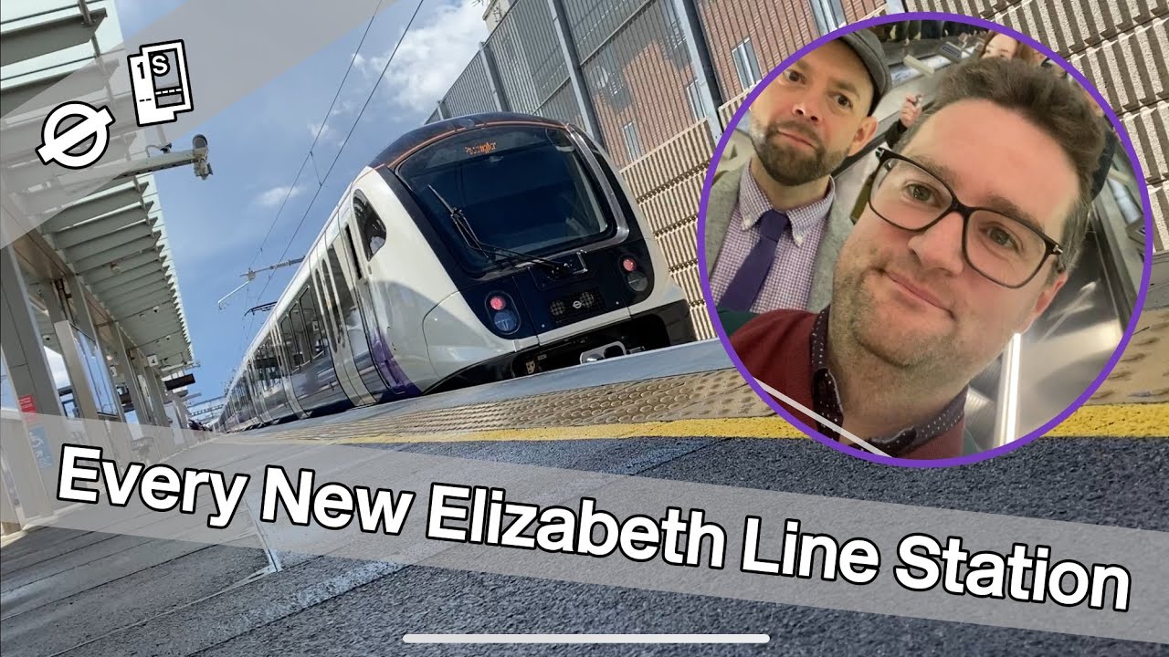 SPECIAL: Every New Elizabeth Line Station On Opening Day! - YouTube