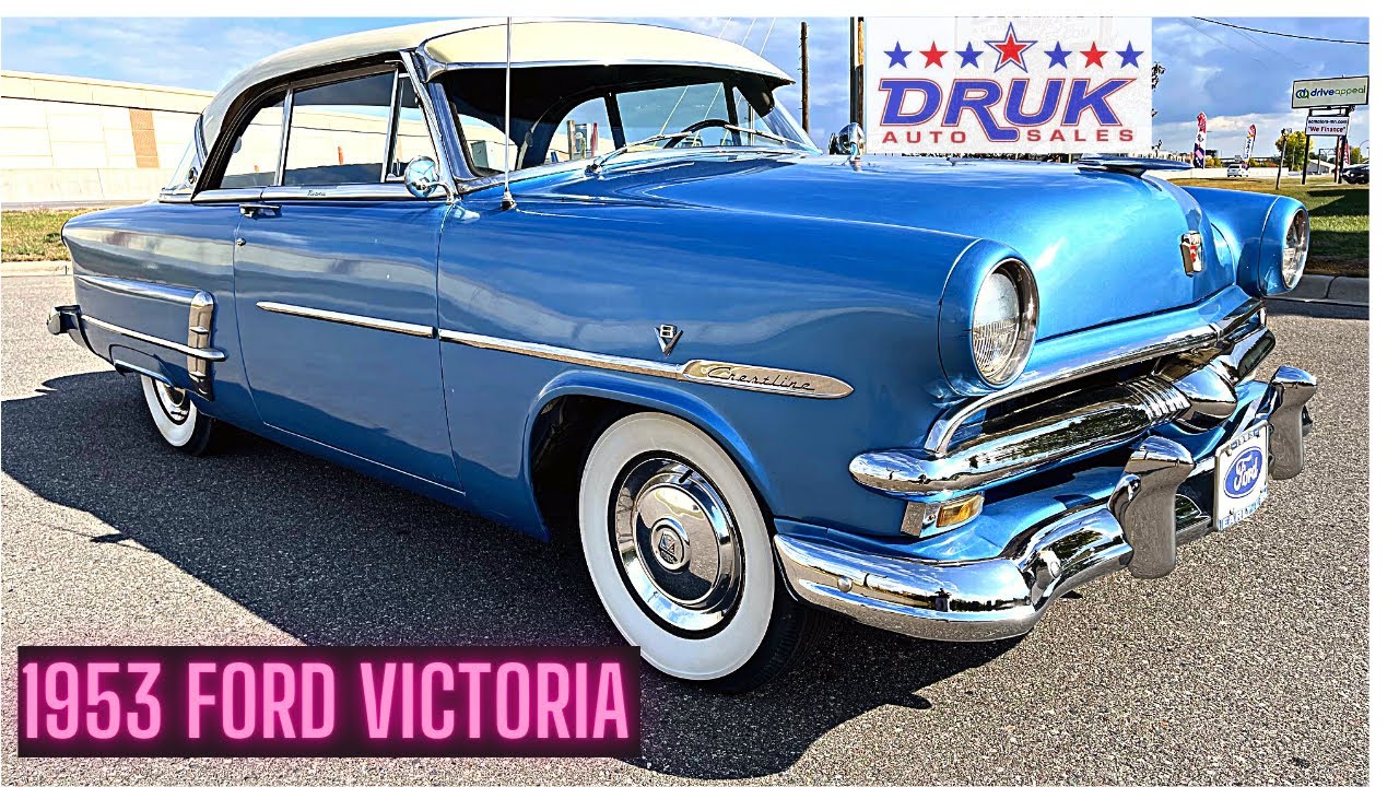 1953 Ford Victoria * Test Drive / Walk Around * www.DrukAutoSales.com # ...