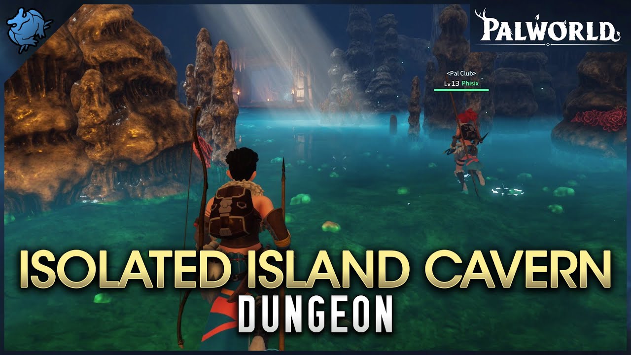 Palworld - Isolated Island Cavern (Dungeon) - YouTube