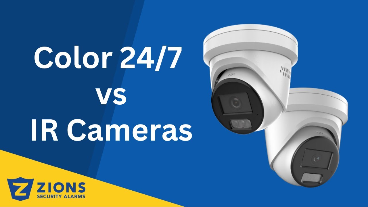 Color 24 7 vs IR Cameras Footage in Inclement Weather - YouTube