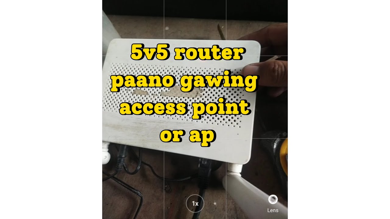 HUAWEI 5v5 AP CONFIGURATION/ PAANO GAWING AP ang 5V5 (HG8145V5 GPON ...