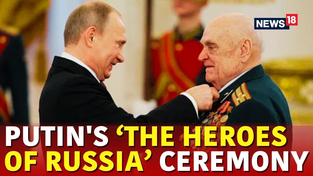 Putin War Heroes LIVE | Putin Honors Russia's Finest Heroes! | Russian ...