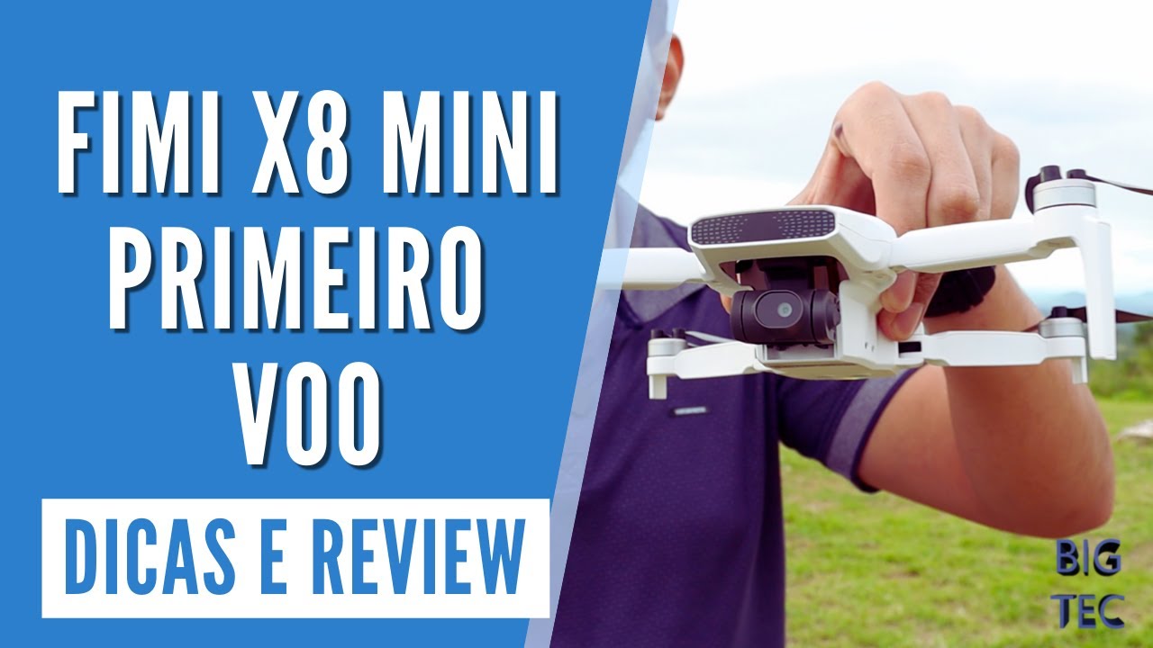 FIMI X8 MINI Primeiro Voo - Tutorial | Review - É bom mesmo? PT - YouTube