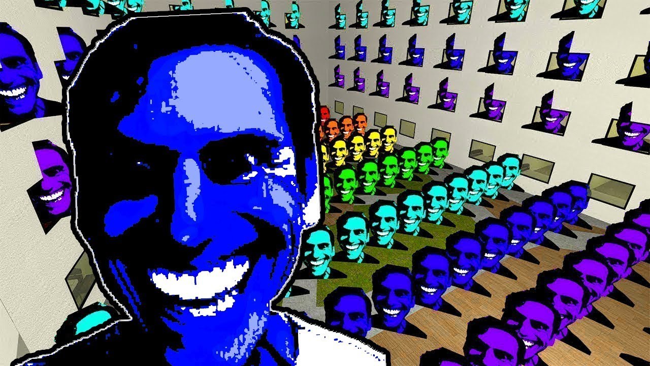 Multicolored Jerma Family Nextbot in Garry's Mod!!! - YouTube
