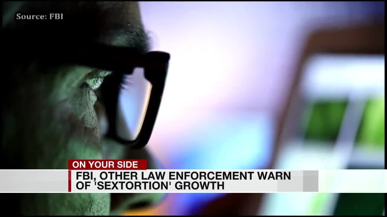 FBI, other law enforcement warn of 'sextortion' growth - YouTube