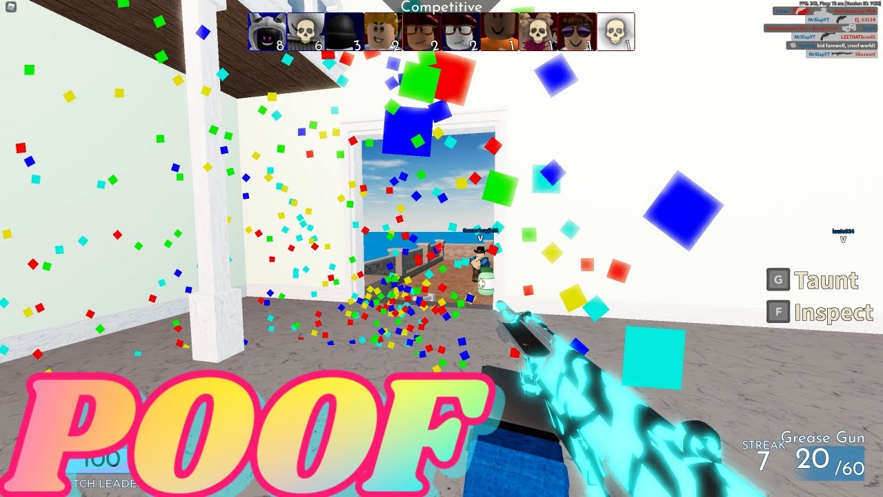 I Make Confetti | Arsenal Roblox - YouTube