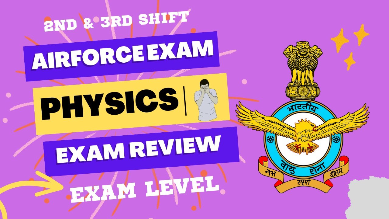 Airforce Exam 2nd Shift & 3rd Shift Full Review | Airforce Exam Level ...