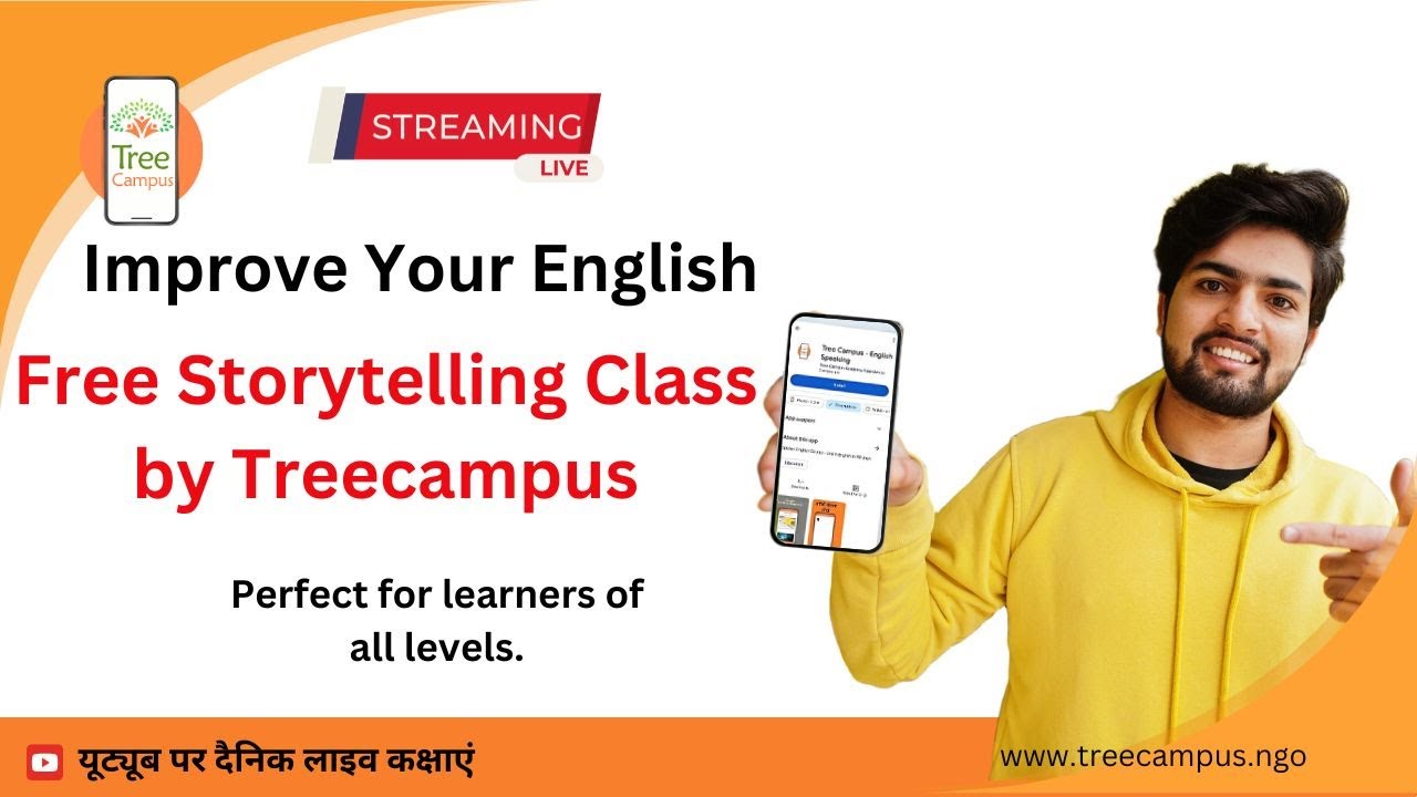 Live English Class: Master Storytelling | Free Zoom Classes by ...
