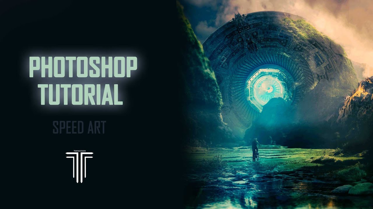 Spacecraft Graphic Design | Photoshop Tutorial | Photo manipulation ...
