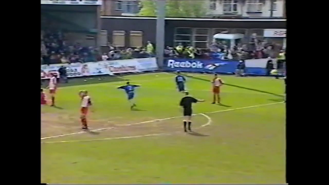 18th April 1998: Kidderminster Harriers 0-2 Halifax Town - YouTube