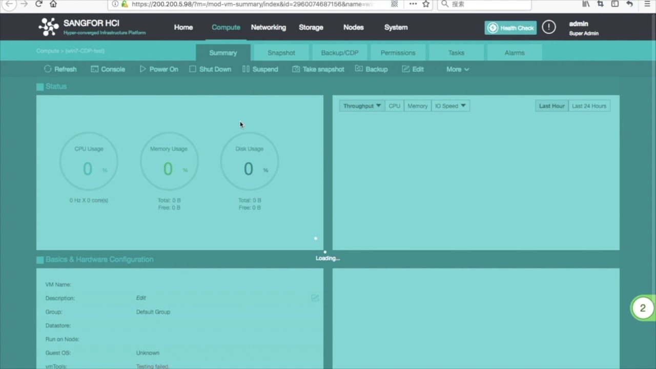 Sangfor HCI CDP Feature - YouTube