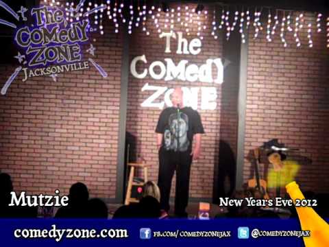 Mutzie at the Comedy Zone JAX for NYE2012! - YouTube