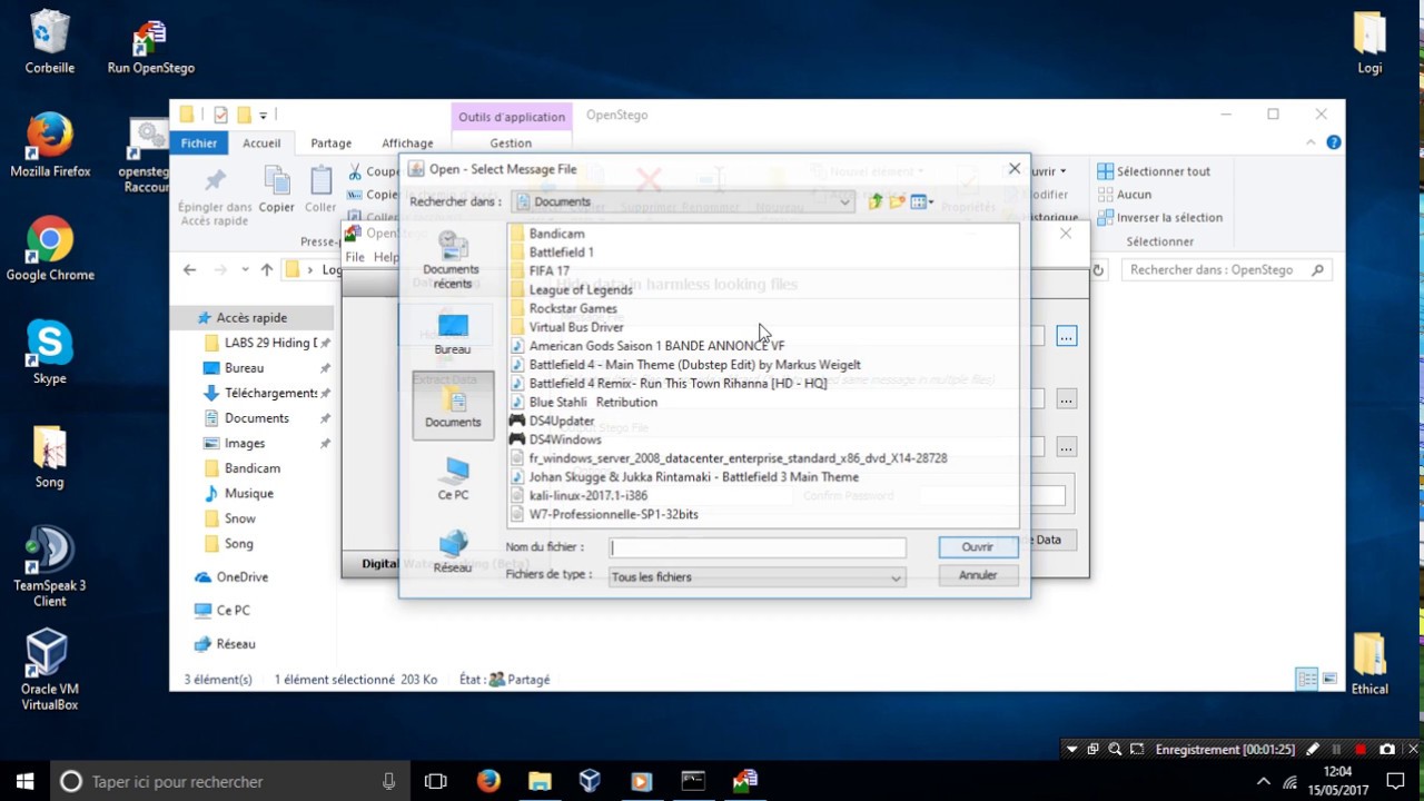 LABS 29 Image Steganography Using OpenStego REVIEW - YouTube