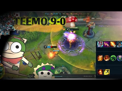 Тимо League of Legends TIMO 9-0 SOLLO COME-BACK - YouTube