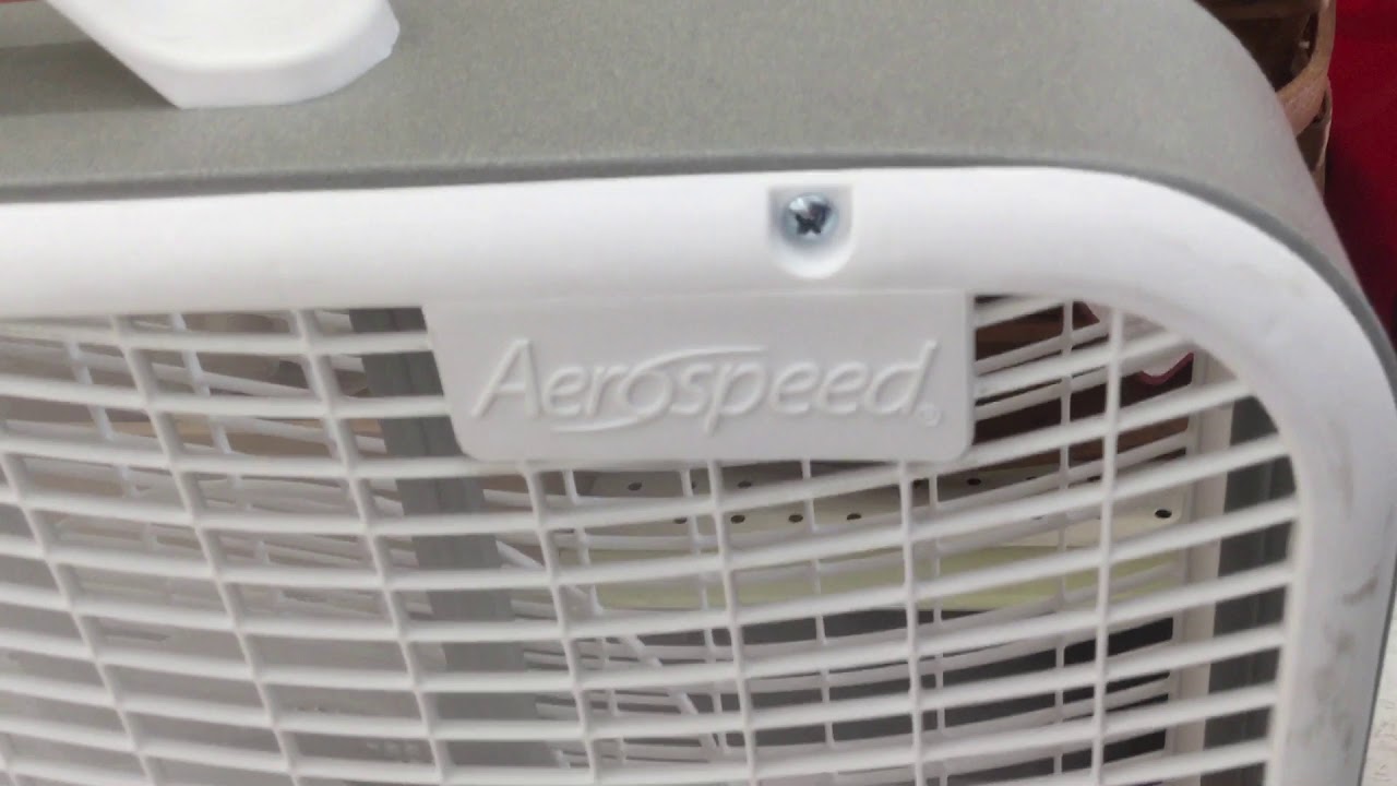 Aero speed box fan at Tractor Supply - YouTube
