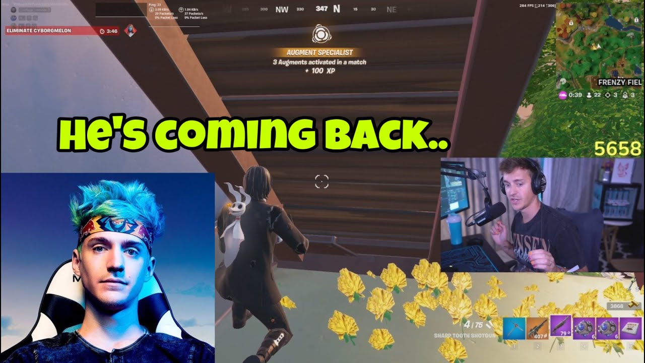 Ninja Is Bringing Ninjashyper Back Next Season.. - YouTube